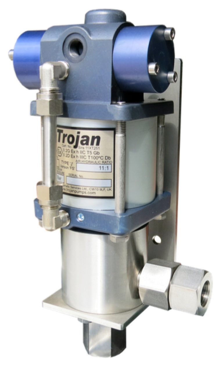 Trojan Type J Version FS standby pump. 10138 E40040.